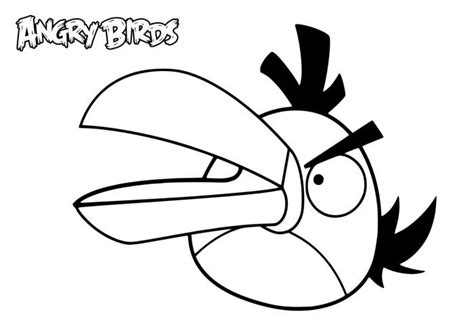 Angry Birds Hal Coloring Pages