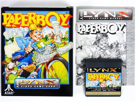 Paperboy Atari Lynx Retromtl