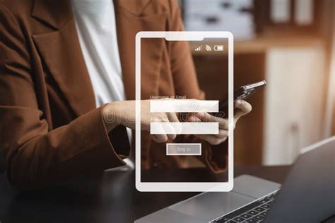 Concept Of Cyber Security Information Security And Encryption Secure Access To User S Personal