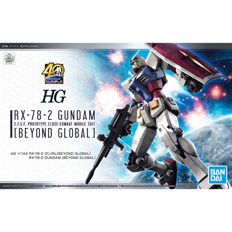 Hg 1144 Rx 78 2 Gundam Beyond Global ｜bandai Hobby Site