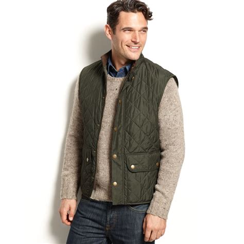 Mens Quilted Vest Barbour At Wayne Morgan Blog