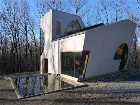 Best 11 Steven Holl Carves Boolean Voids From Ex Of In House In New
