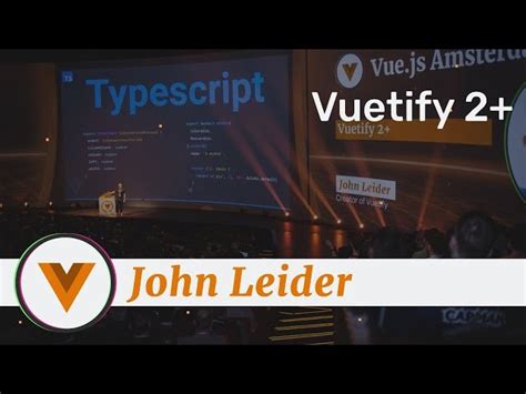 Jsworld Conference Talk Vuetify 2 From Jsworld Conference Class Central
