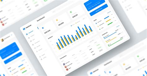 Finance Dashboard Ui Kit Websites Ux And Ui Kits Ft Dashboard And Kit Envato