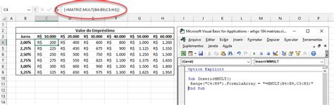 Vba Matriz Criar E Muito Mais Automate Excel