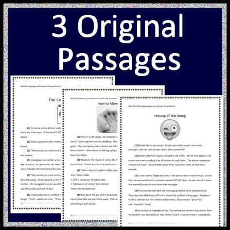 3rd Grade Nwea Map Reading Practice Testing Printable Test Prep Review
