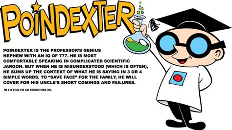 Introduction To Poindexter Poindexter Character Dexters Laboratory