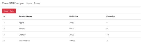 在 core mvc 使用 closedxml 匯出excel tim chen s blog