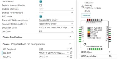 tms320f2800154 q1 pin assignment issue c2000 microcontrollers forum