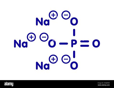 Sodium Phosphate Chemical Structure Hi Res Stock Photography And Images Alamy