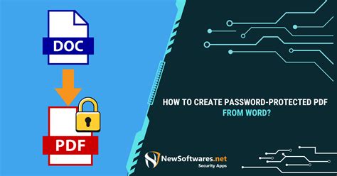 How To Create Password Protected Pdf From Word Blog