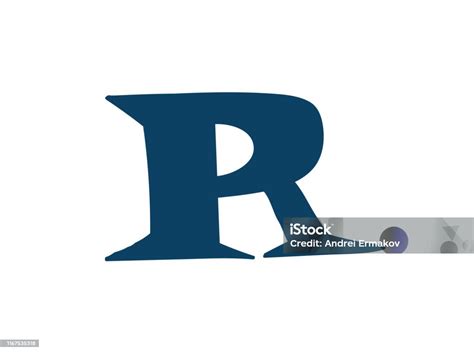 라틴어 문자 R 벡터 아이콘을 사용할 수 있습니다 사이트의 아이콘입니다 알파벳에서 문자를 분리합니다 가시 쾌적한 모양 0명에 대한 스톡 벡터 아트 및 기타 이미지 Istock