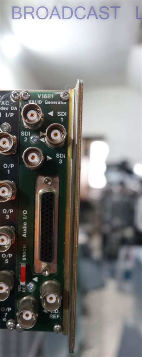 Vistek V1681 Valid Generator With Rear Connector Ni Broadcast Ltd