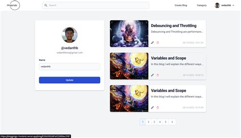Github Vedanthbbloggingly Frontend Bloogingly Is A Blogging