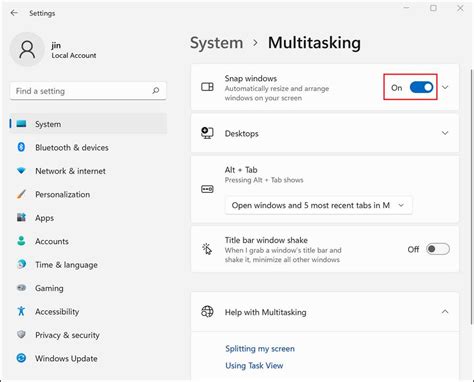 How To Enable Or Disable The Snap Layouts Feature In Windows 11