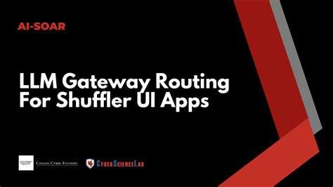 Integrating Llms With Shuffler Soar