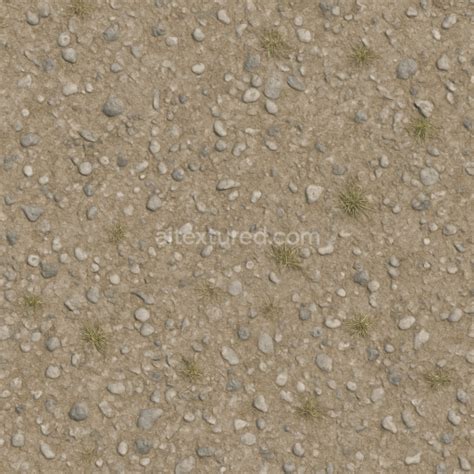 Compacted Gravel Seamless Pbr 8k Texture With Weathered Edges