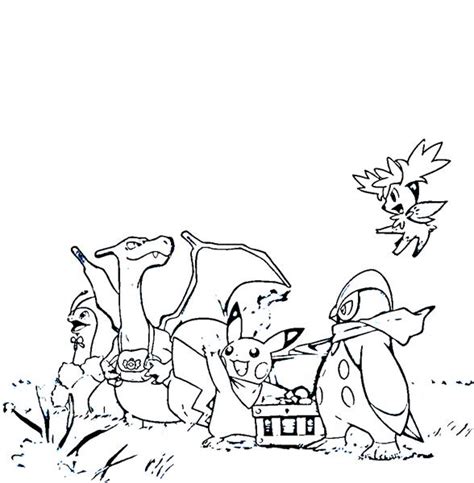 Litleo Pokemon Coloring Pages X And Y Sketch Coloring Page