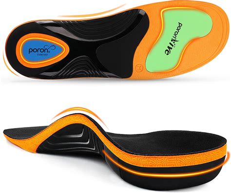 Ailaka Work Boot Insoles For Standing All Day High Arch