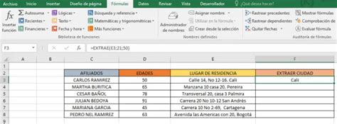 Función EXTRAE en Excel Excel Para Todos