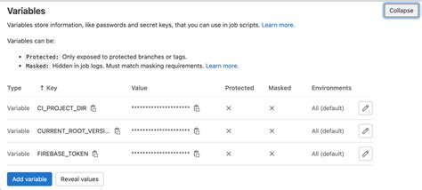 config ci trên gitlab firebase cho frontend application