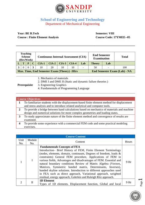 Pdf School Of Engineering And Technology Department Of · Types Of
