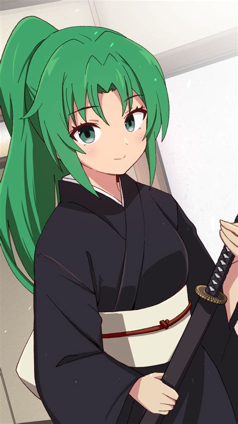 Tonogai Yoshiki Sonozaki Mion Higurashi No Naku Koro Ni Highres 1girl Black Kimono Closed