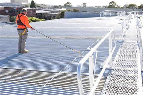 Static Line Systems For Height Safety Workplace Defender