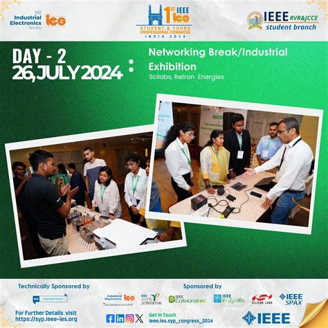 Ieee Ies Syp Congress 2024 On Linkedin Ieee Ieee Ies Ieee Ies Syp Rvrjcce Greenenergy