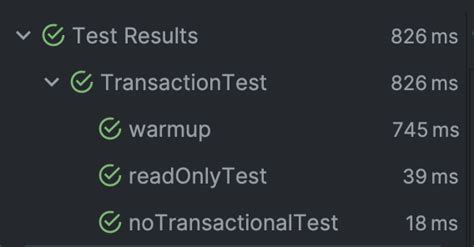 Transactionalreadonly True 꼭 써야하나요