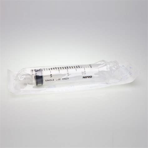 Nipro Latex Free 20cc Syringe Syringe Nipro Medical Corp Jd20l