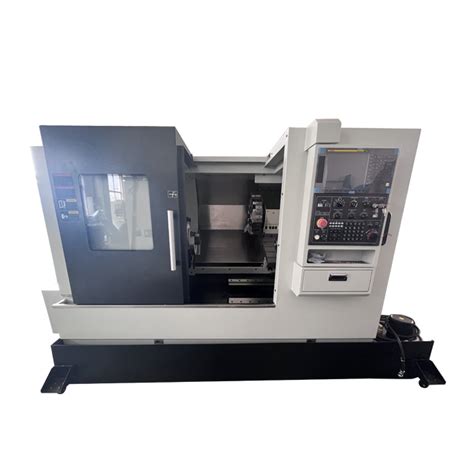 China Machine Automatic Cnc Slant Bed Lathe Sale To Russia China Cnc Lathe And Lathes Cnc