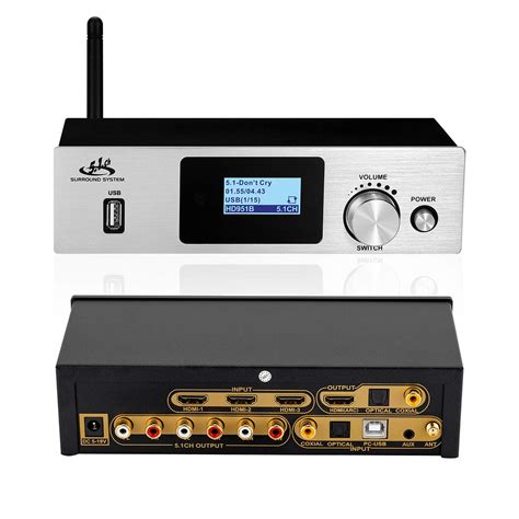 5 1 Decoder Separator For Dts Ac3 Digital Analog Audio Desertcart Ireland