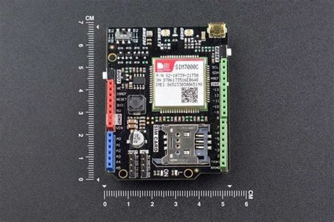 Sim7000c Arduino Nb Iotltegprsgps Expansion Shield The Pi Hut