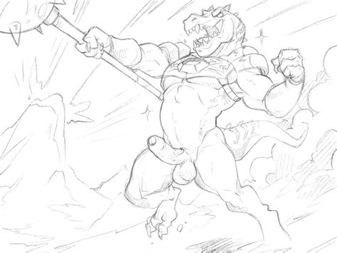 Rule 34 3 Toes 4 Fingers Armor Badcoyote Balls Black And White Clothed Clothing Dinosaur