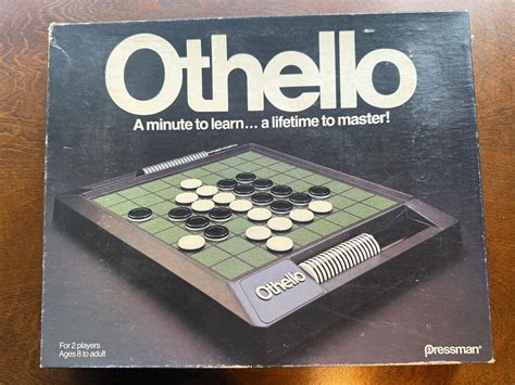 1990 Version Othello Board Game Etsy