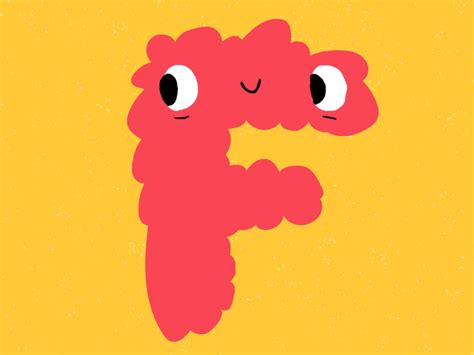 Animated Letter F 