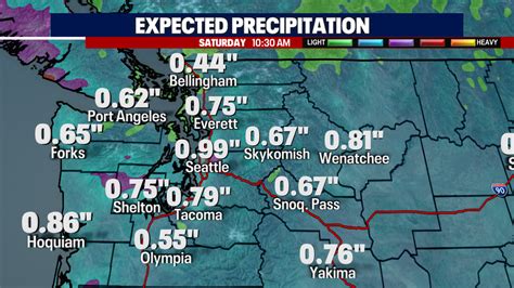 Another Round Of Rain And Wind To Hit Western Washington Fox 13 Seattle
