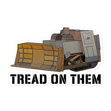 Killdozer Sticker Tread On Them Marvin Heemeyer Tribute Vinyl Decal