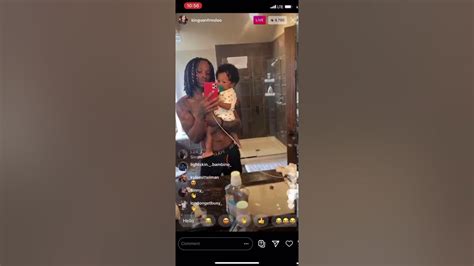 King Von With His Son On Instagram Live Youtube