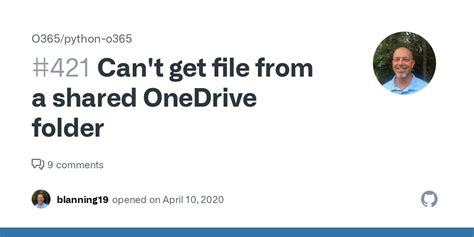 can t get file from a shared onedrive folder · issue 421 · o365 python