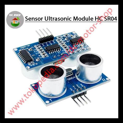 Jual Hc Sr04 Ultrasonic Module Sensor Ultra Sonic Pengukur Jarak Ultrasonik Kode 407 Shopee