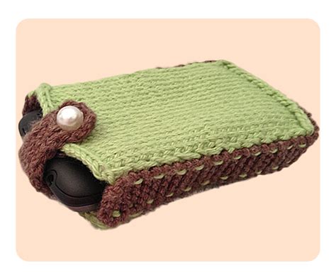 Christmas Snowman Mobile Phone Cover Case Free Cute Knitting Patterns