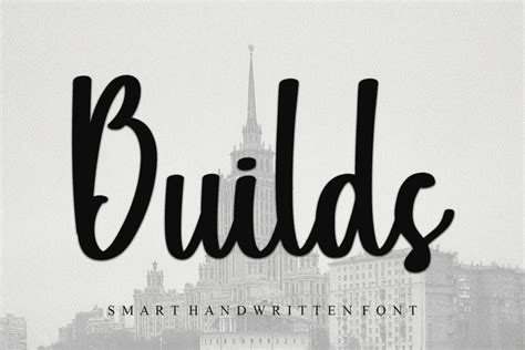 Builds Font · 1001 Fonts