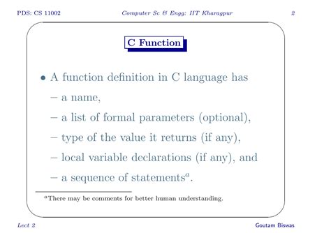 SOLUTION C Programming And Data Structure Iitkgp Lec Notes2 Studypool