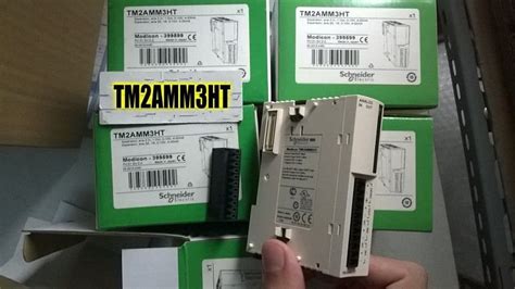 Brand New Schneider TM2AMM3HT PLC Analog I O Module In Box