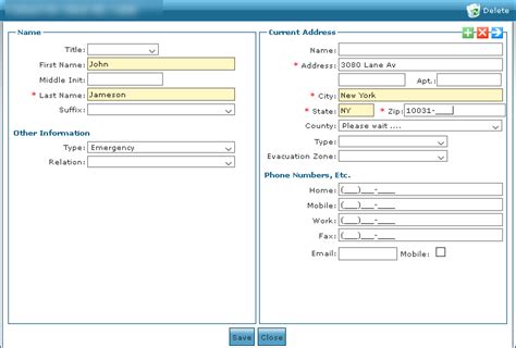 Adding A New Contact To A Client Profile Sandata Technologies