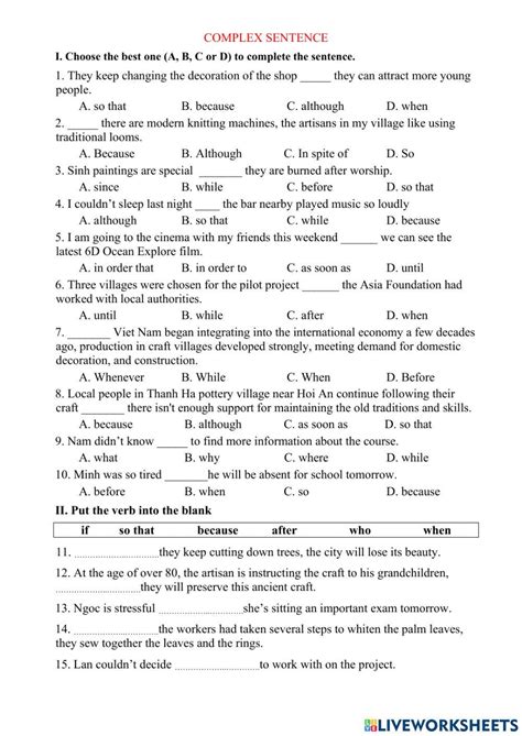 1714974 Complex Sentence Thuhoanghtbp