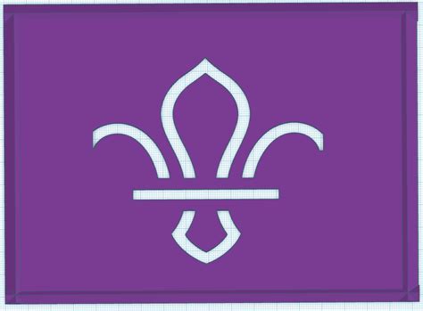 Scout Logo Template By Aidy Download Free Stl Model