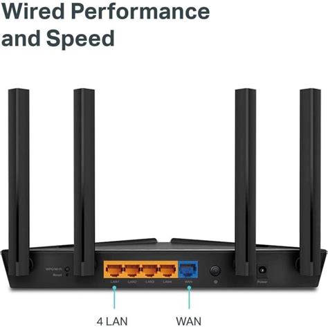 TP Link Archer AX WiFi Router Faster Speeds Better Connectivity And Parental Controls